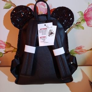 Loungefly | Bags | Loungefly Minnie Mouse Sequin Mini Backpack | Poshmark